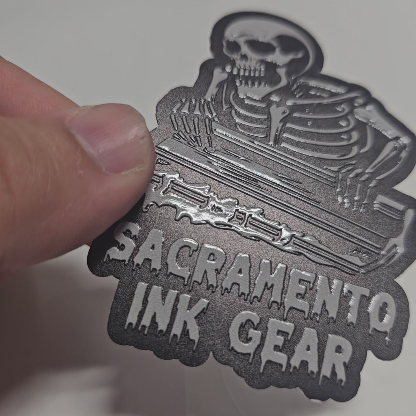 Embossed Stickers – 760 Print Shop